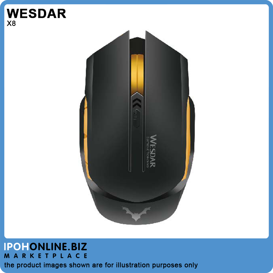 Wesdar | X8 10M 3DPI 2.4GHz Wireless Mouse | Ipohonline