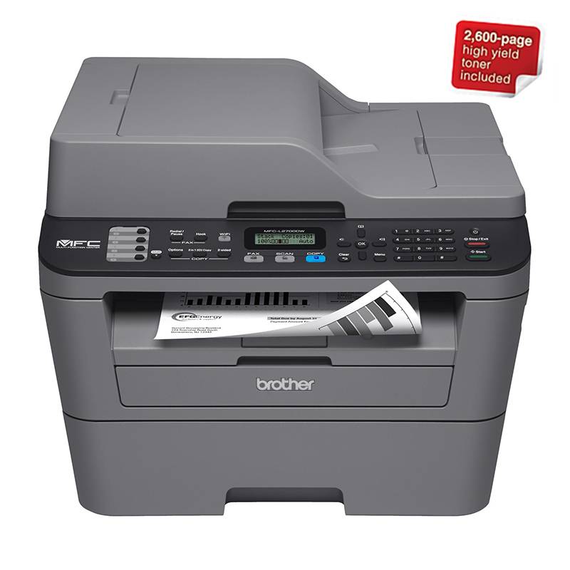 Brother MFC-L2700DW Print / Scan / Copy / Fax / ADF / Automatic 2 Sided ...