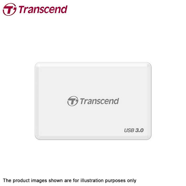 Transcend All In One USB 3.0 Card Reader (TS-RDF8W) White
