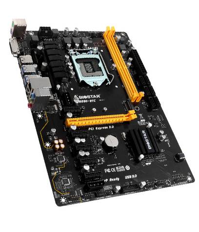 Biostar TB-250-BTC Version 6.0 Motherboard