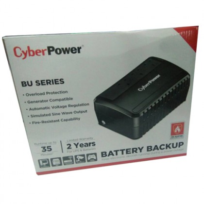 CyberPower BU800E 800VA/400W Automatic Voltage Regulation(AVR) UPS ...