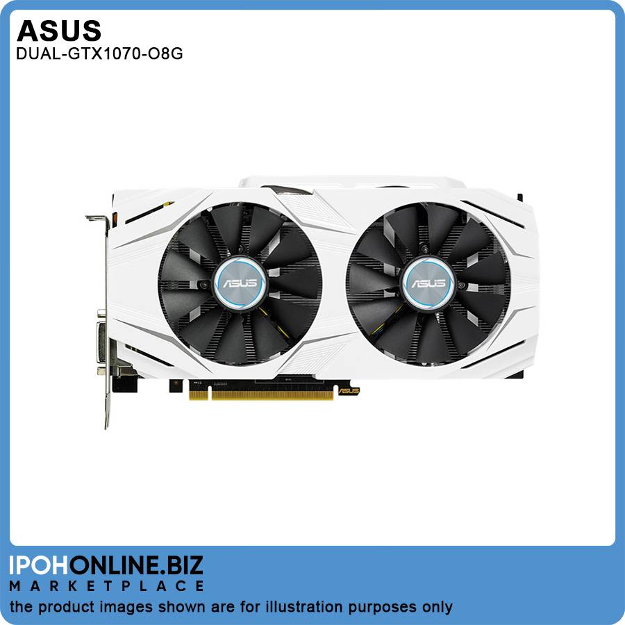 Asus | DUAL-GTX1070-08G | Graphic Card | Ipohonline