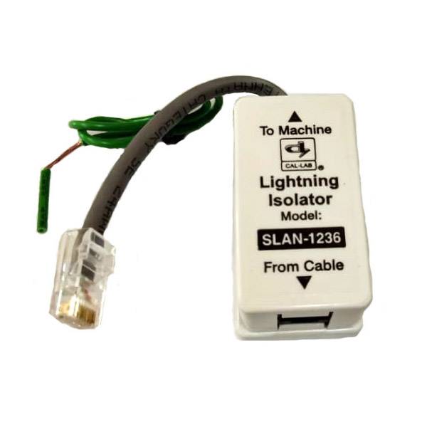 CAL-LAB SLAN-1236 LAN RJ45 10/100Mbps Cable Lightning Isolator Protector
