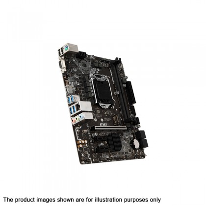 MSI B360M PRO-VH Intel 8th Gen LGA 1151 B360 NVMe M.2 DDR4 HDMI VGA USB ...