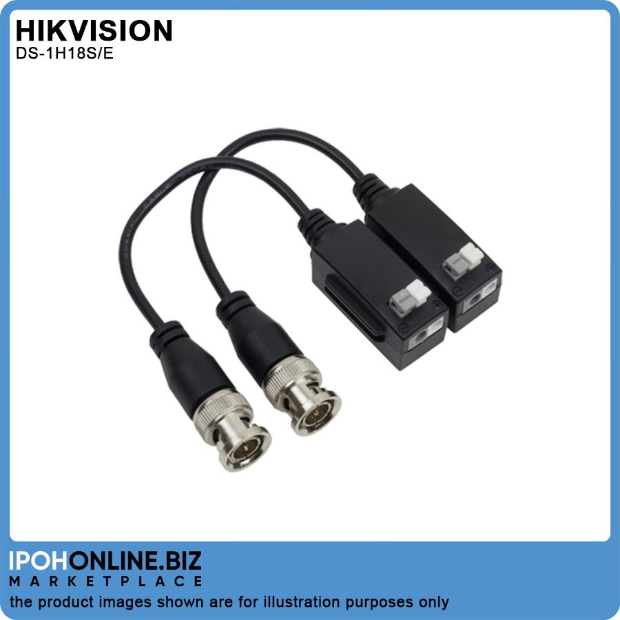 Hikvision DS-1H18S/E HD Video Balun | IPOHONLINE