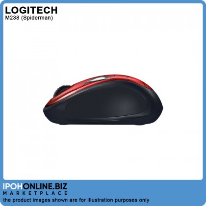 Logitech M238 MARVEL Collection Wireless Mouse - Spiderman | IPOHONLINE