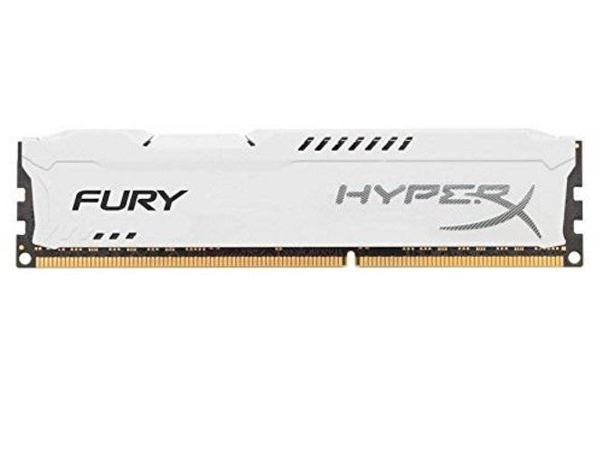 Kingston HyperX Fury 8GB 1866MHz DDR3 DIMM - WHITE