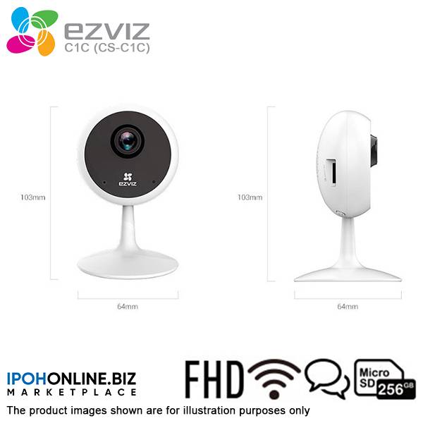 EZVIZ C1C Wi-Fi CCTV IP Security Camera | IPOHONLINE