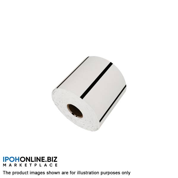 1 Roll 80mmx45mm Label Tag Card 230gms With Black I-Mark (500pcs per roll)