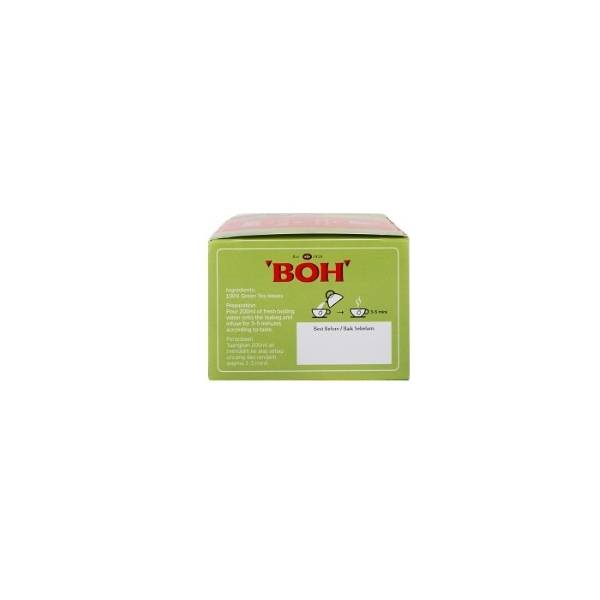 BOH Pure Green Tea 25 Teabags 37.5g - New look - Improved Taste