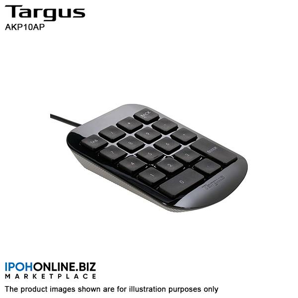 Targus AKP10AP Wired USB Numeric Keypad | IPOHONLINE