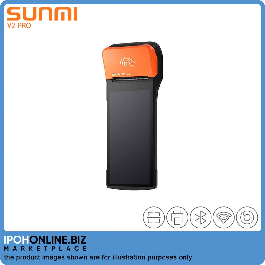 Sunmi V2 Pro Thermal Printer And 1D Barcode Scanner | IPOHONLINE