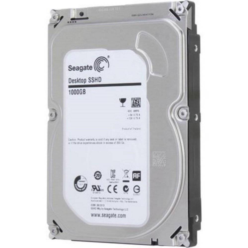 Seagate 1TB Solid State Hybrid Drive ST1000DX001 Internal Gaming ...