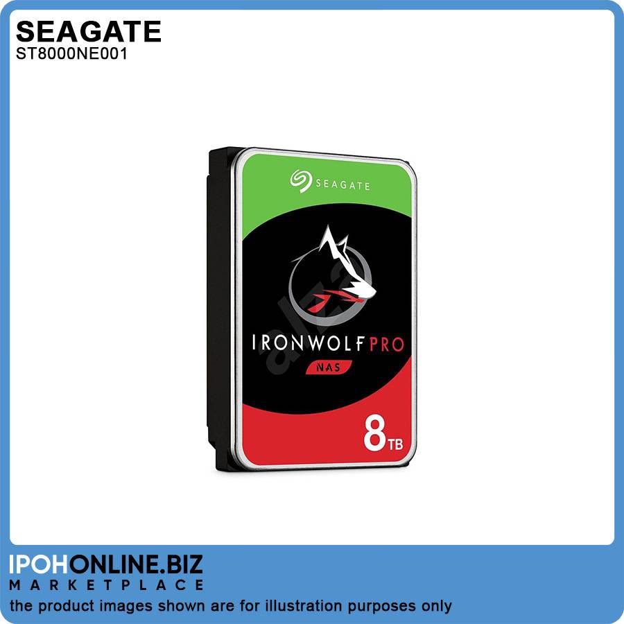 SEAGATE NAS IRONWOLF PRO HDD 8TB NL 3.5" SATA 7200RPM 256MB