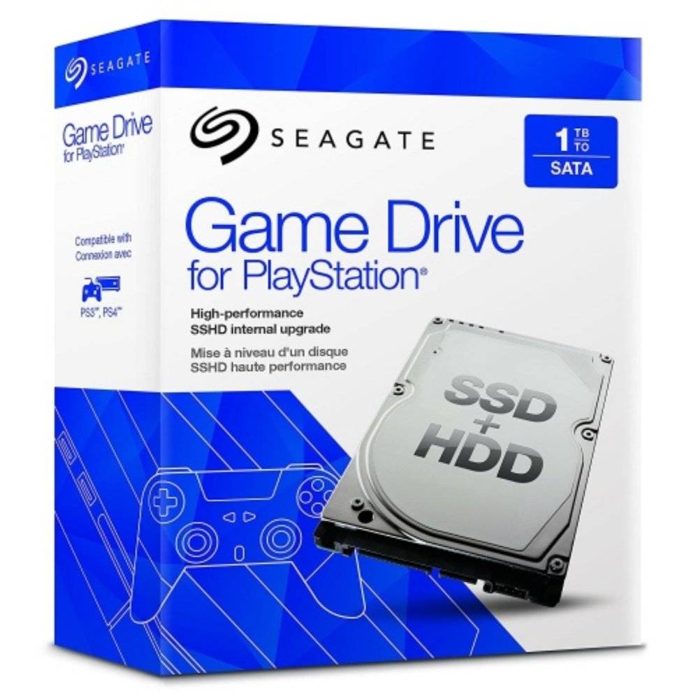 Seagate Game Drive for PlayStation 1TB Gaming SSHD