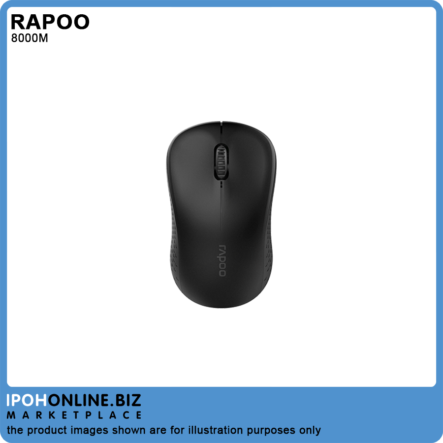 Rapoo | 8000M | Wireless Keyboard Mouse | Ipohonline