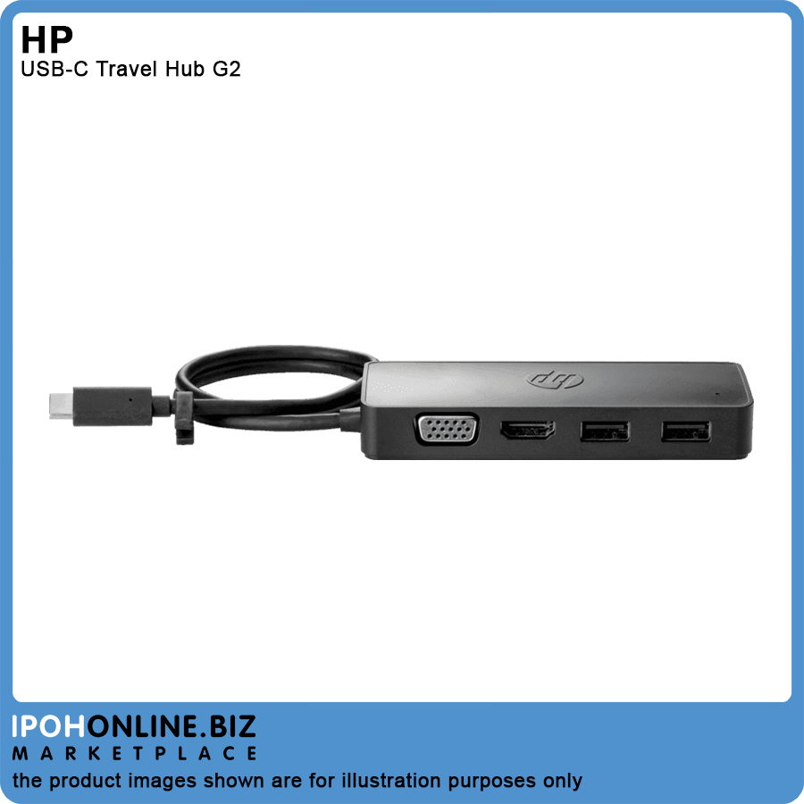 HP | USB-C | Travel Hub G2 | Ipohonline