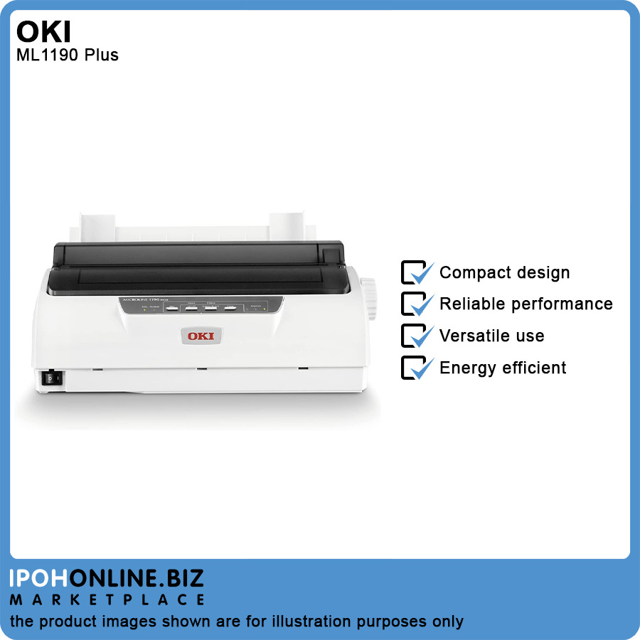 OKI | ML1190 Plus | Dot Matrix Printer | Ipohonline