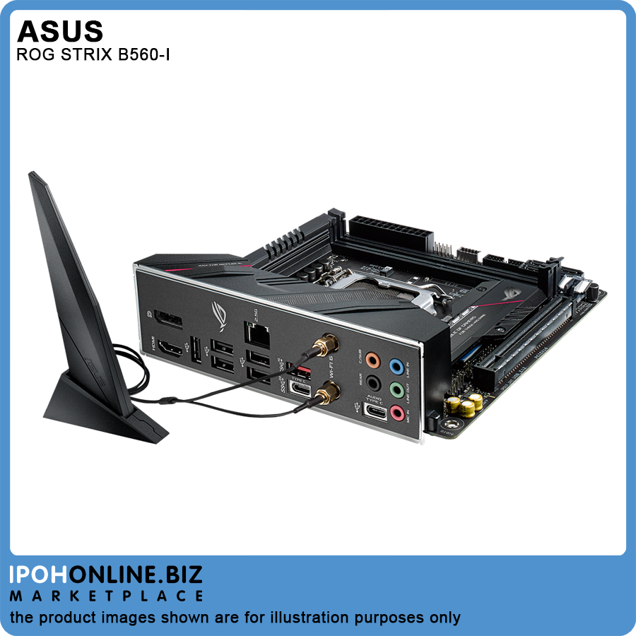 Cooler Master | MASTERBOX NR200P | Casing | ASUS | ROG STRIX B560-I ...