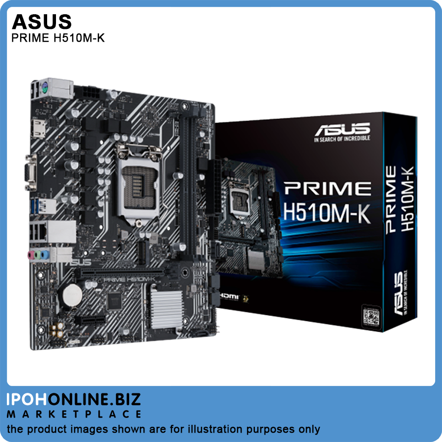 ASUS | PRIME H510M-K | Motherboard | Ipohonline