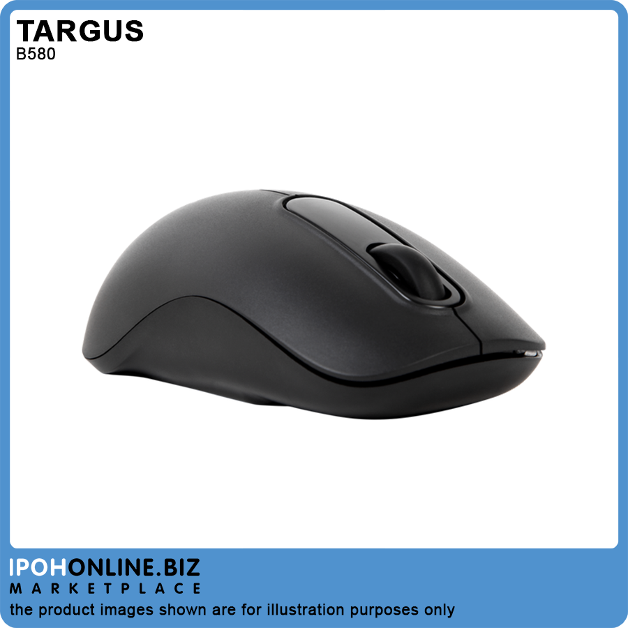Targus B580 3 Button 1600 DPI Bluetooth Mouse