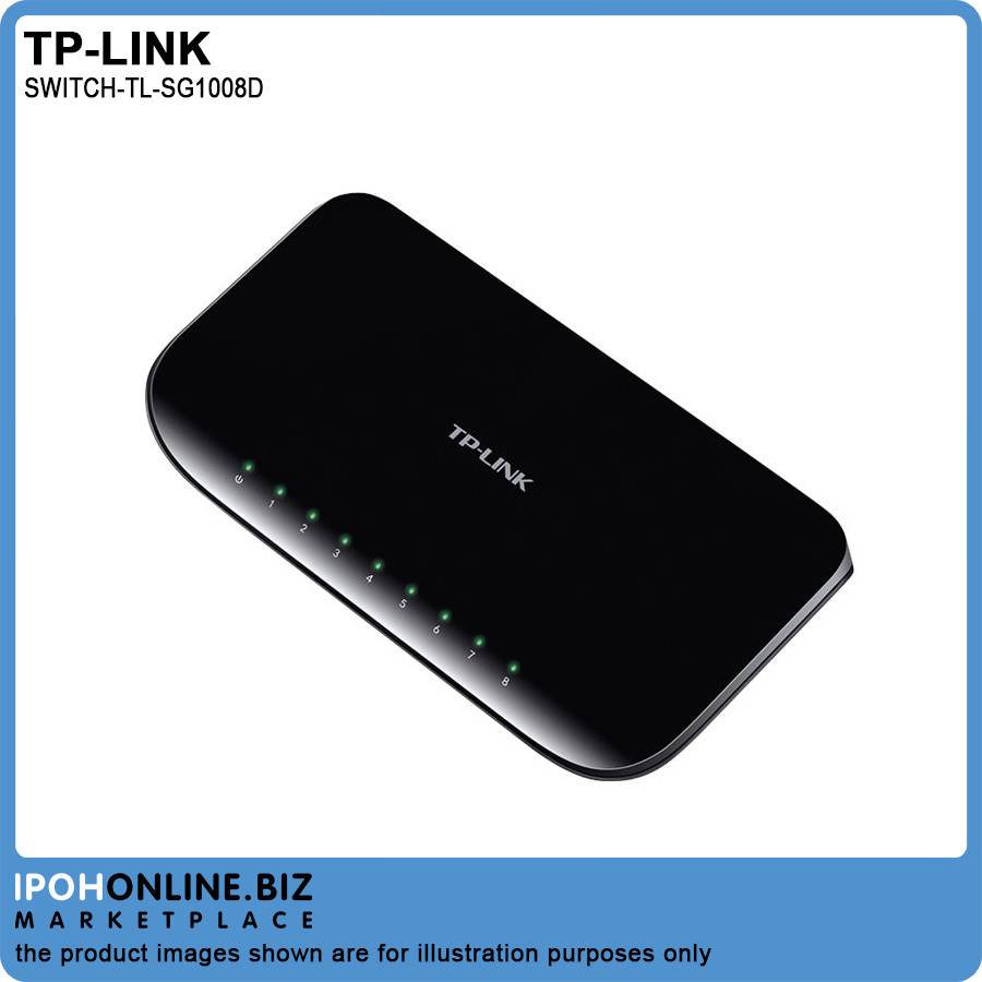 TP-Link TL-SG1008D 8-Port Gigabit Desktop Switch