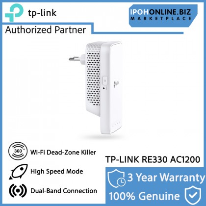 TP-LINK RE330 AC1200 DUAL BAND MESH WI-FI Extender | Ipohonline