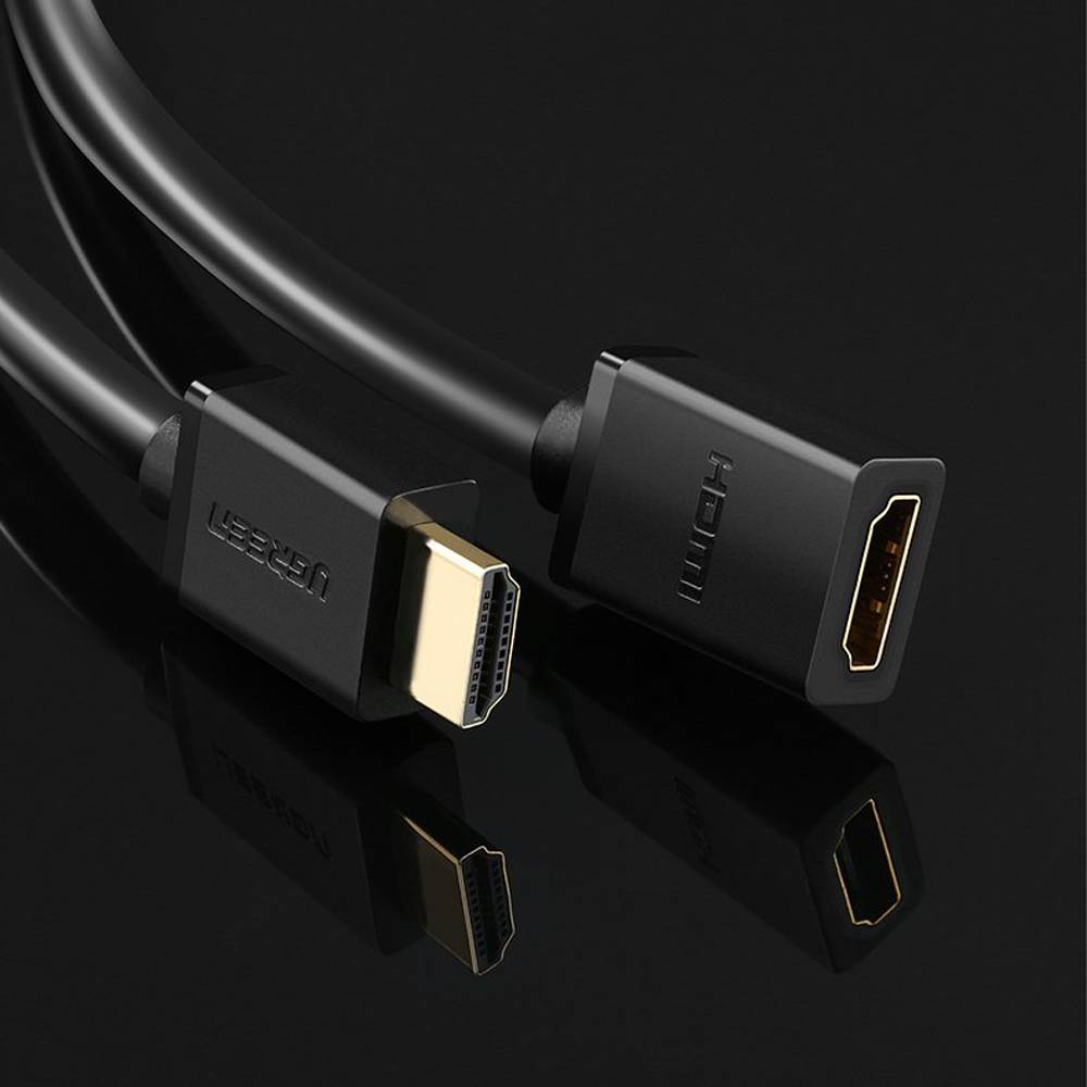 UGREEN HDMI Male To Female Extension Cable 1080P 3D for Projector - 1 Meter