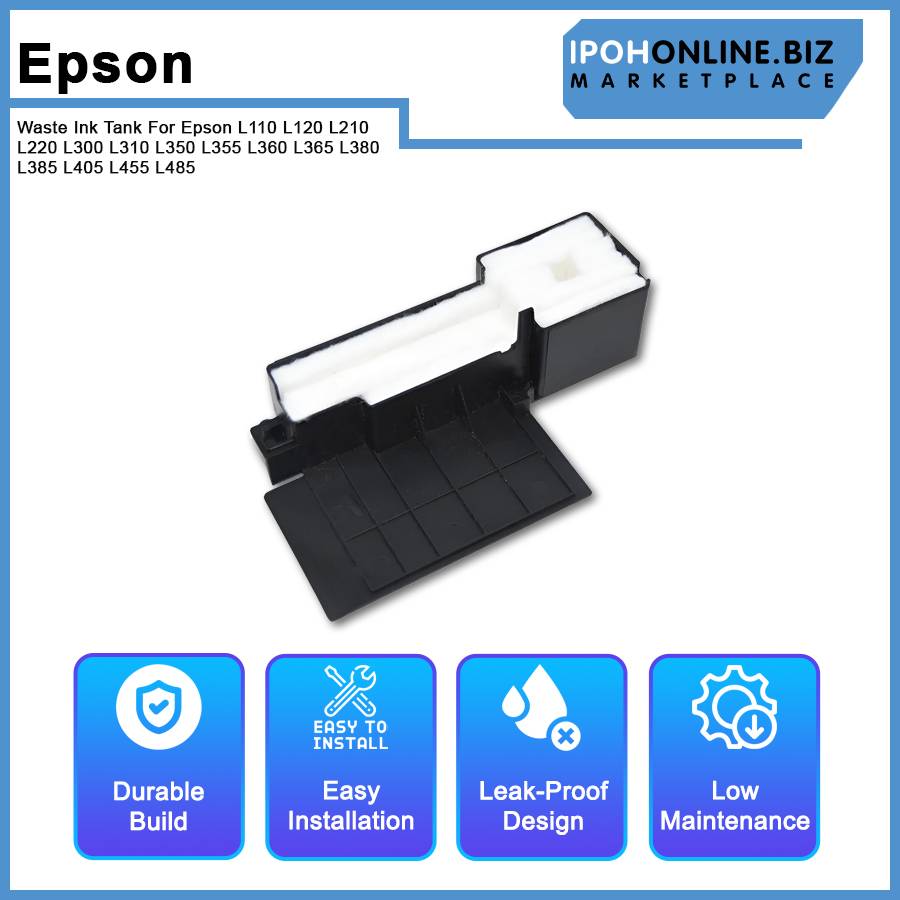 Waste Ink Tank For Epson L110 L120 L210 L220 L300 L310 L350 L355 L360 ...