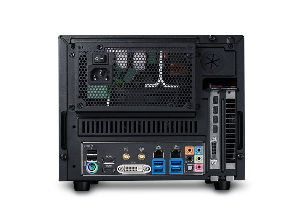 Cooler Master Elite 130 High Performance Mini ITX Computer Case with ...