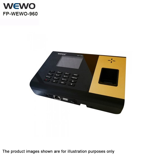 WEWO MT-960 Fingerprint Time & Attendance Recorder in Excel Report