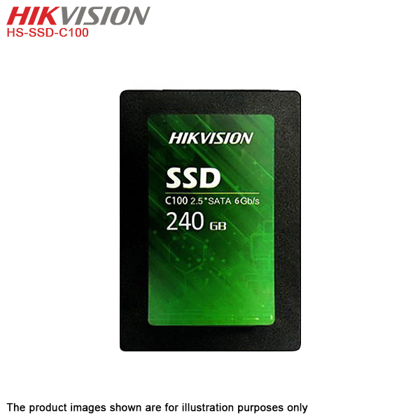 Hikvision HS-SSD-C100 240GB 2.5 inch Up to 550MB/s read speed 3D TLC ...