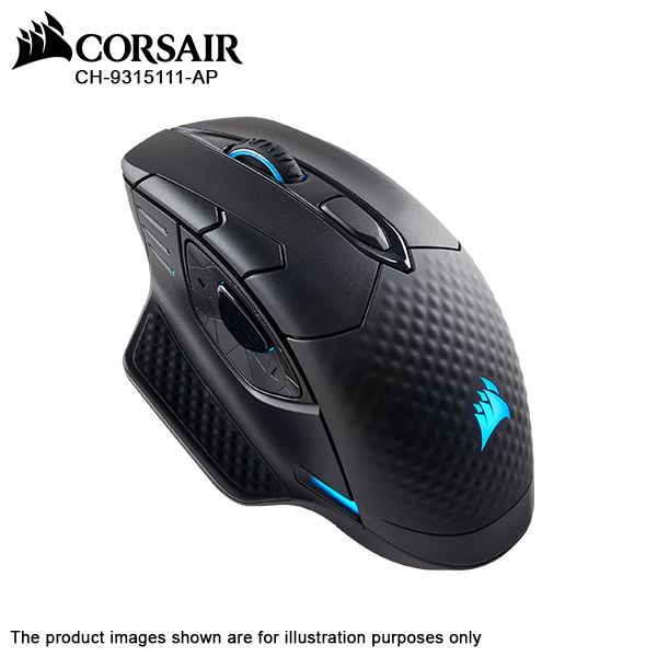 CORSAIR DARK CORE RGB SE Performance Wired / Wireless Gaming Mouse with ...