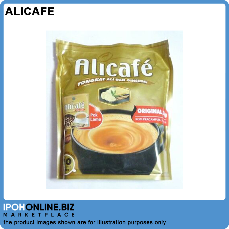 Alicafe Tongkat Ali dan Ginseng 5 in 1 (20 Stick x 20g)