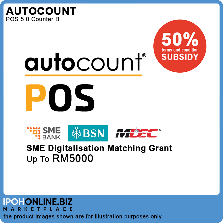 AutoCount POS 5.0 Counter B (F&B)
