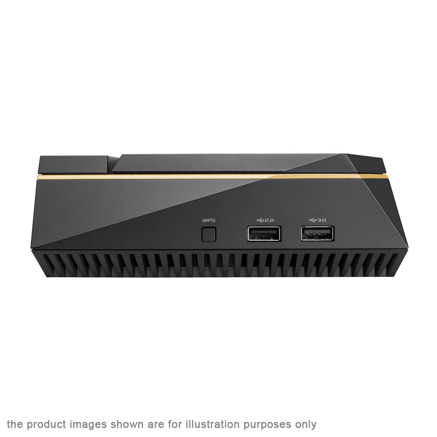 ASUS RT-AX92U AX6100 Tri-Band Smart WiFi 6 (802.11ax) Gaming Router ...